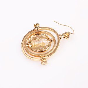 New | Jewelry | Time Turner Earring Hourglass Vintage Pendant | Poshmark